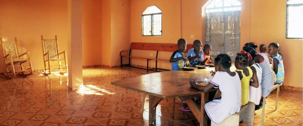Orphanage Kitchen & Dining Hall Complete!